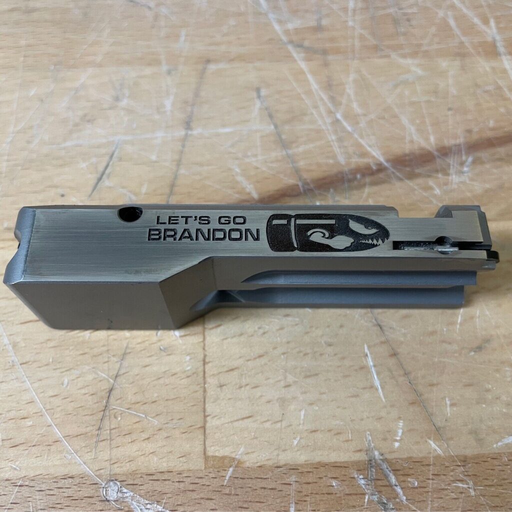 JWH Custom Engraving -TBD CNC Bolt (picture sample) – JWH CUSTOM